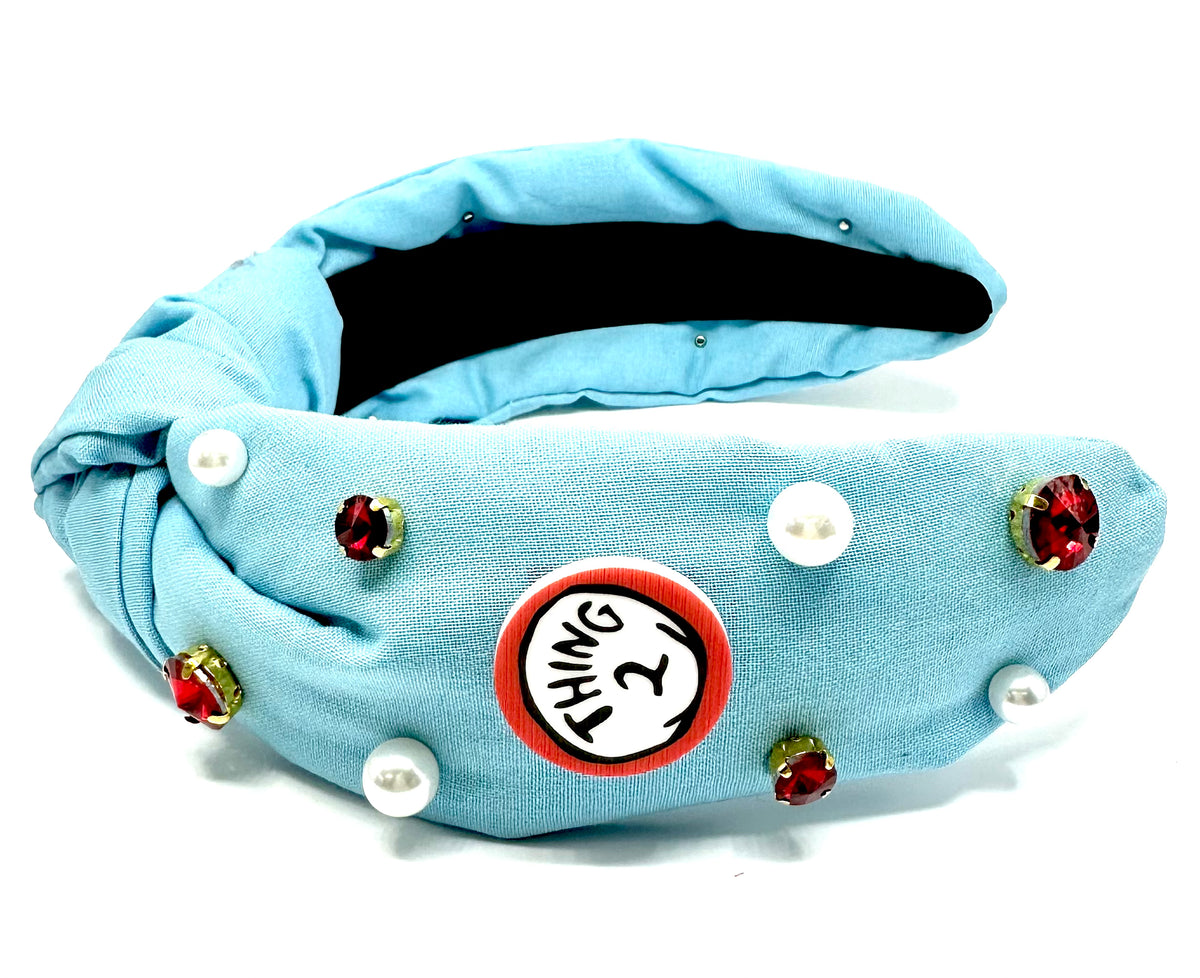 Dr Seuss Headband - Thing 1, Thing 2 – CorasDen